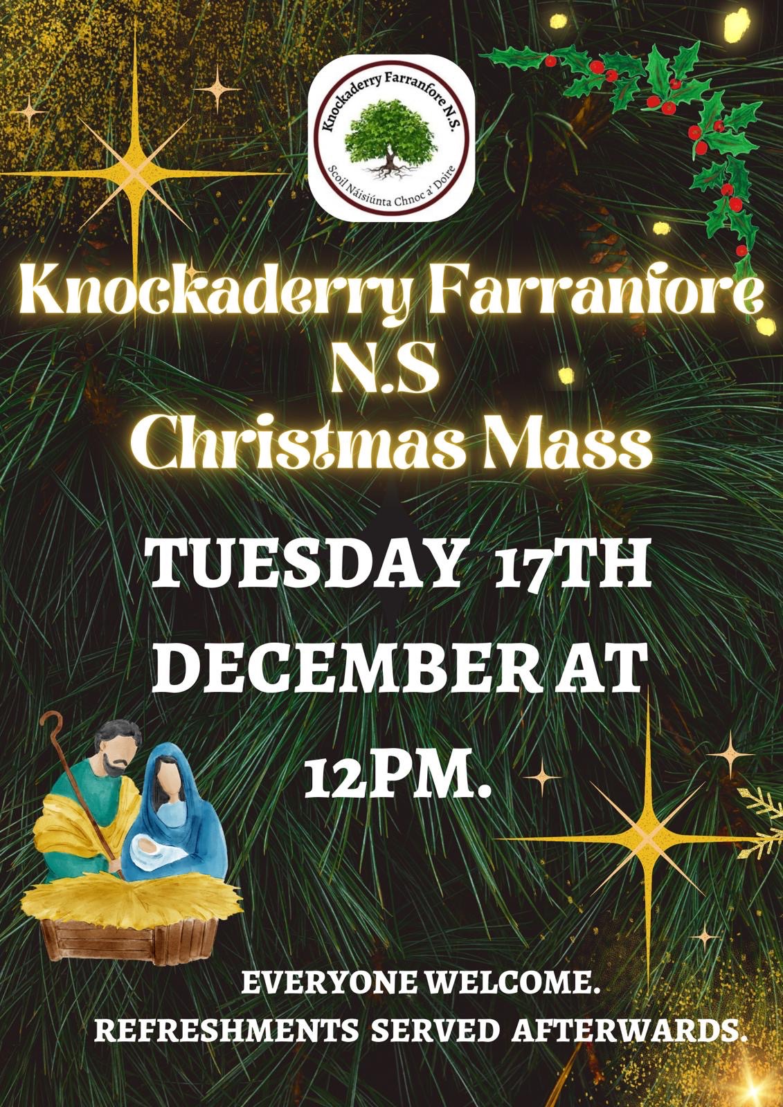 Christmas Mass – Knockaderry Farranfore National School